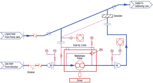 Multiphase Annulus Oil & Gas Unit - Leistritz